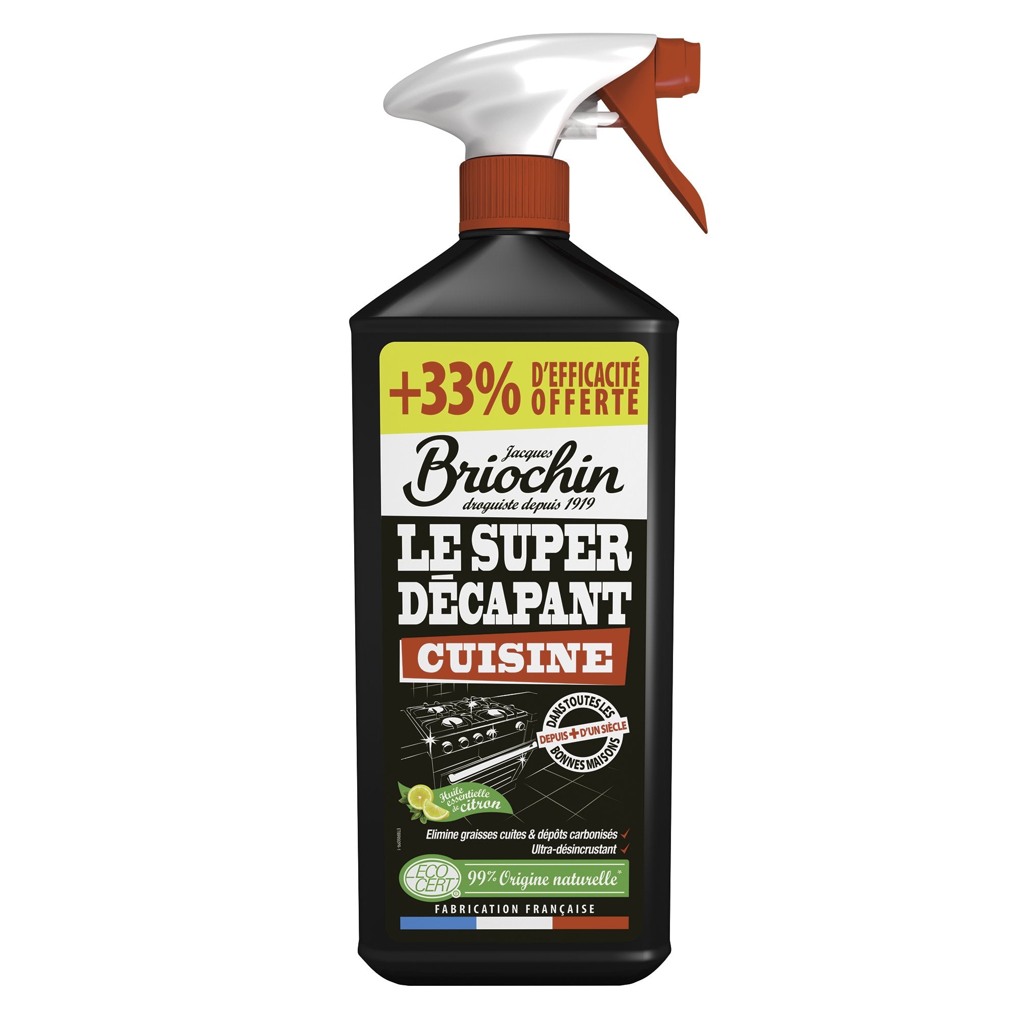 Spray nettoyant décapant cuisine Ecocert – Stokomani