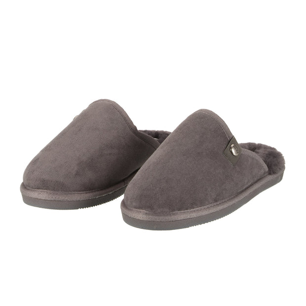 Chaussons fourrés - Gris – Stokomani